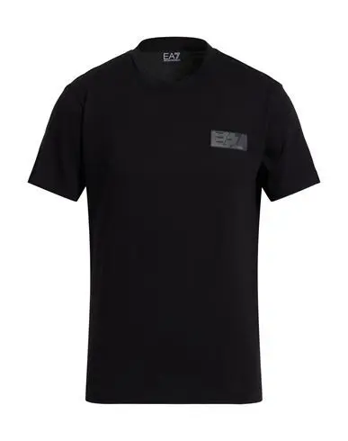 EA7 T-shirt Size Cotton - Black
