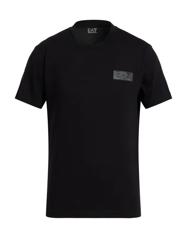 EA7 T-shirt Size Cotton - Black