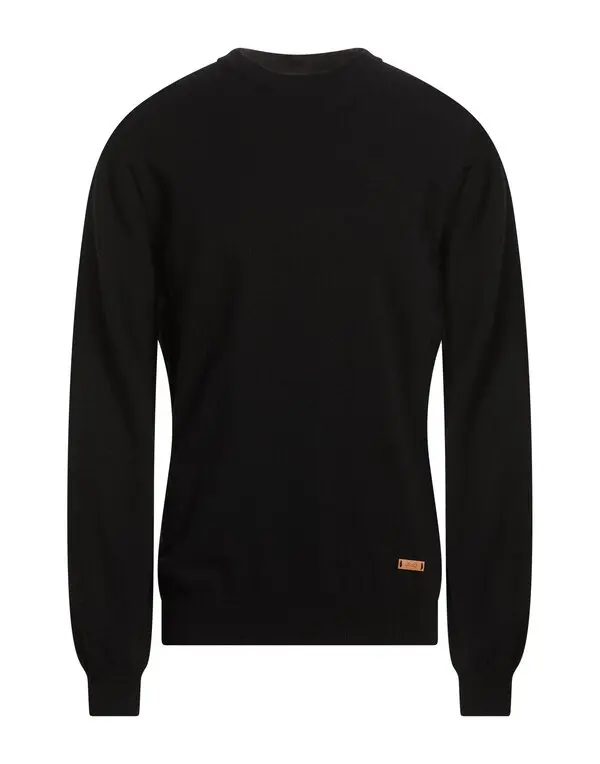LIU •JO MAN Wool Sweater - Black