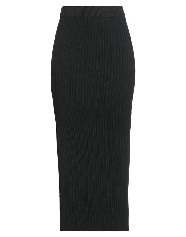 HAVEONE Ribbed-knit Maxi Skirt