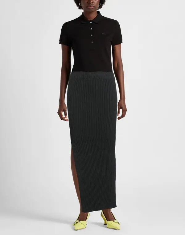 HAVEONE Ribbed-knit Maxi Skirt