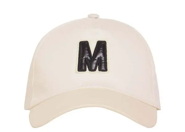 Moncler Logo Cap - White