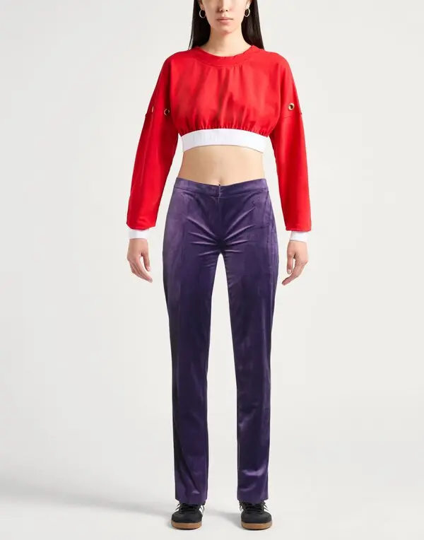 DANIELA DREI Tapered Velvet Pants