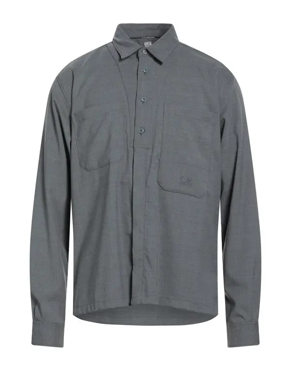 C.P. COMPANY C. P. Company Shirt Size Polyester, Wool, Elastane - Grey