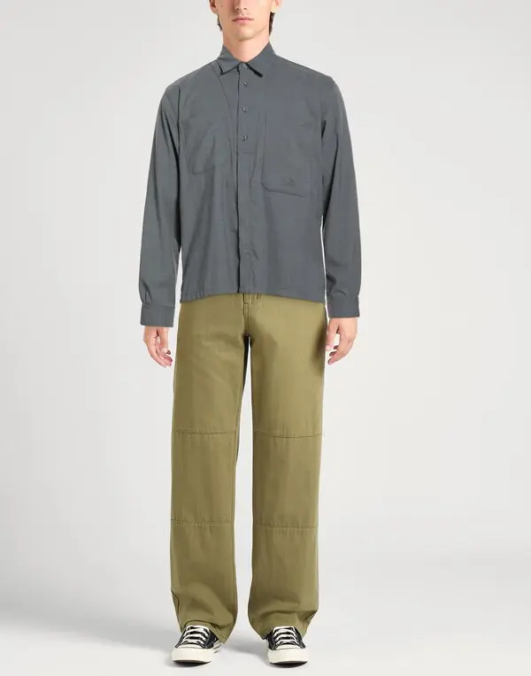 C.P. COMPANY C. P. Company Shirt Size Polyester, Wool, Elastane - Grey