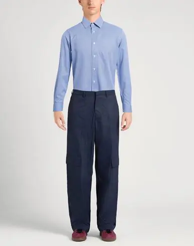 Scotch & Soda Shirt Size Polyester, Elastane - Navy