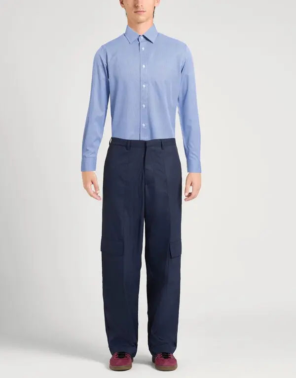 Scotch & Soda Shirt Size Polyester, Elastane - Navy