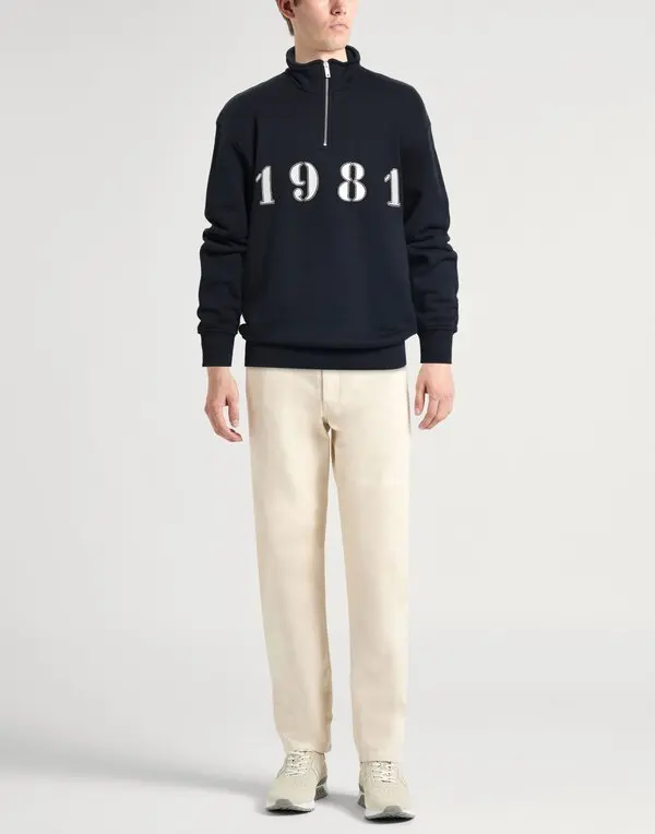 Emporio Armani Cotton Half-zip Sweatshirt
