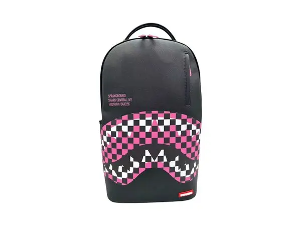 SPRAYGROUND Shark Central Breakup Check Backpack - Multicolor