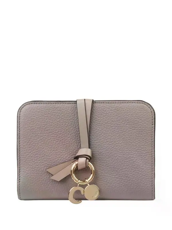 Chloé Leather Wallet - Neutrals