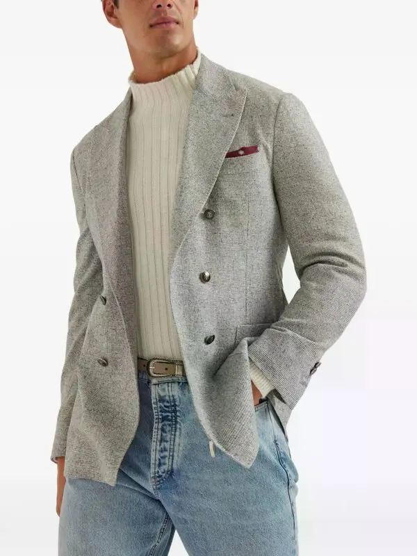 Brunello Cucinelli Prince Of Wales Blazer
