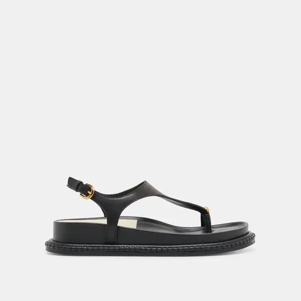 DOLCEVITA Stefan Sandals - Black Leather
