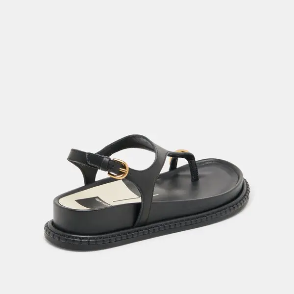 DOLCEVITA Stefan Sandals - Black Leather
