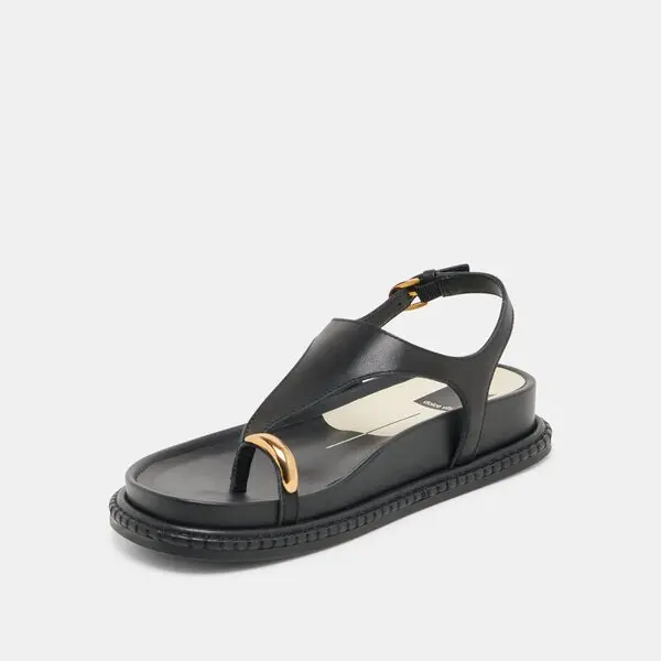 DOLCEVITA Stefan Sandals - Black Leather
