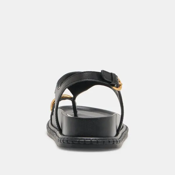 DOLCEVITA Stefan Sandals - Black Leather