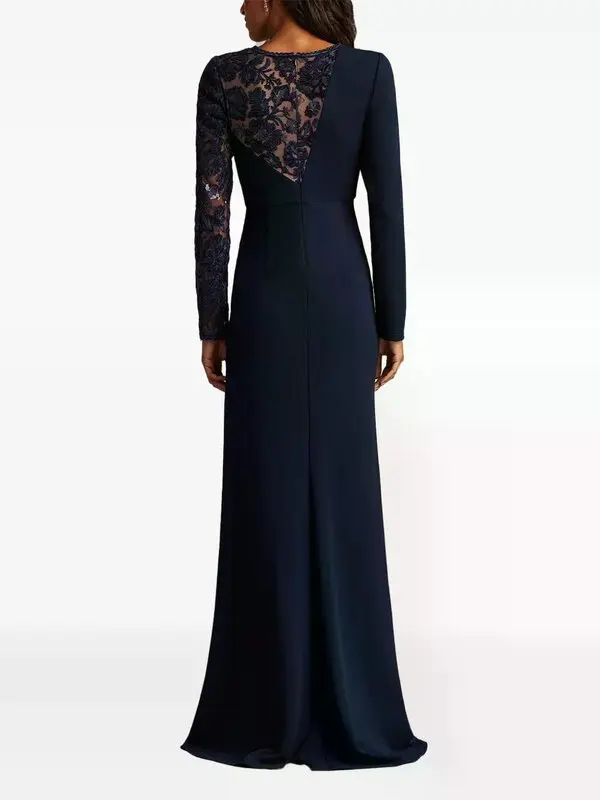 Tadashi Shoji Floral-lace Maxi Dress