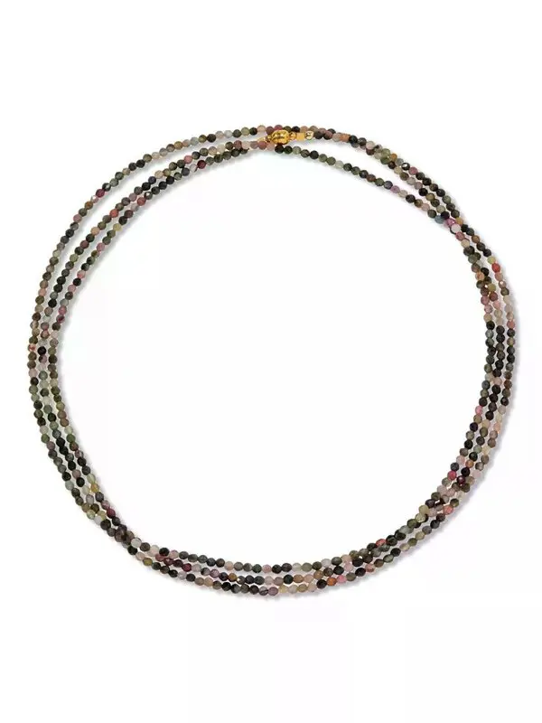 JENNIFER BEHR Lisette Beaded Necklace - Brown