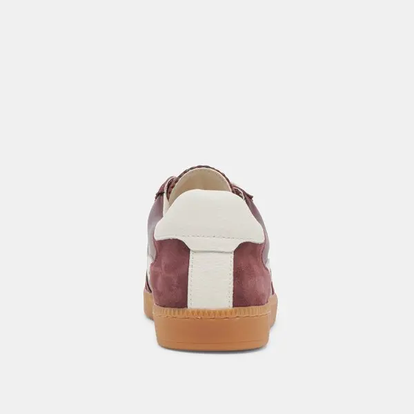 DOLCEVITA Notice Sneakers - Cranberry Suede