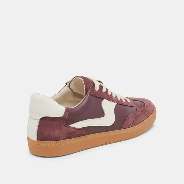 DOLCEVITA Notice Sneakers - Cranberry Suede