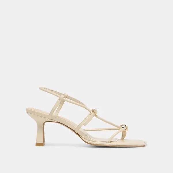 DOLCEVITA Strappy Architectural Heel Sandals