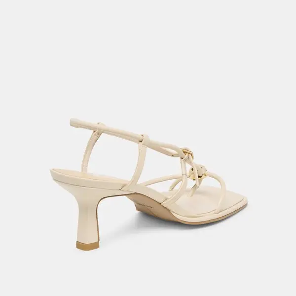 DOLCEVITA Strappy Architectural Heel Sandals