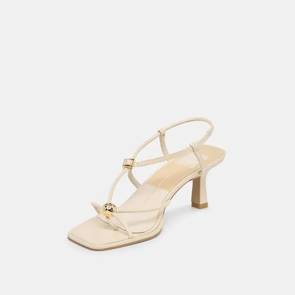 DOLCEVITA Strappy Architectural Heel Sandals