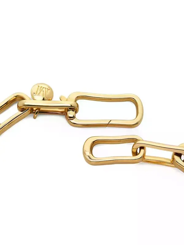 Monica Vinader 18k Vermeil Alta Rectangle-link Chain Bracelet