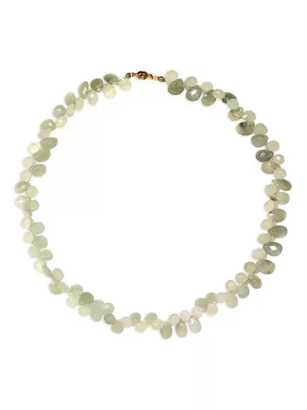 JENNIFER BEHR Bernadette Beaded Necklace - Green