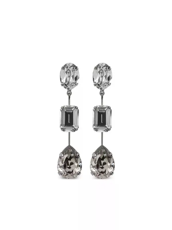 JENNIFER BEHR Allanah Drop Earrings - Silver