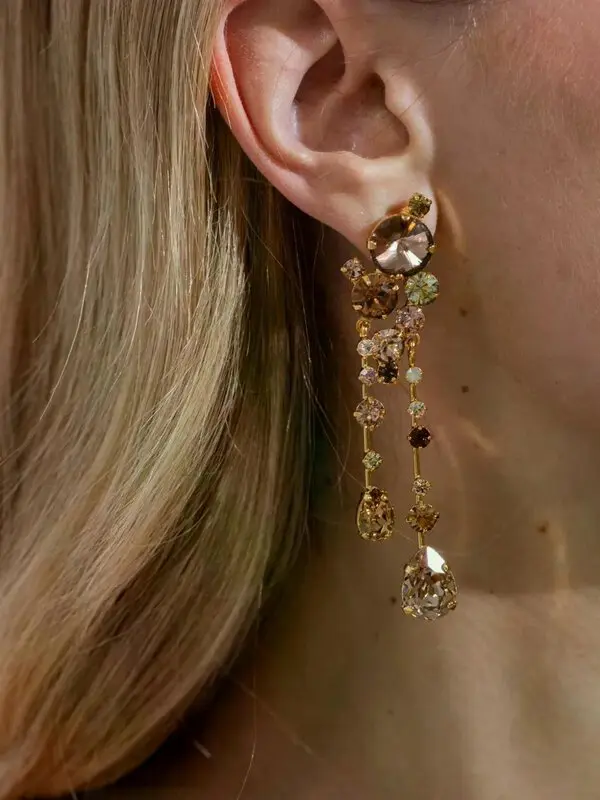 JENNIFER BEHR Jayleen Drop Earrings - Gold
