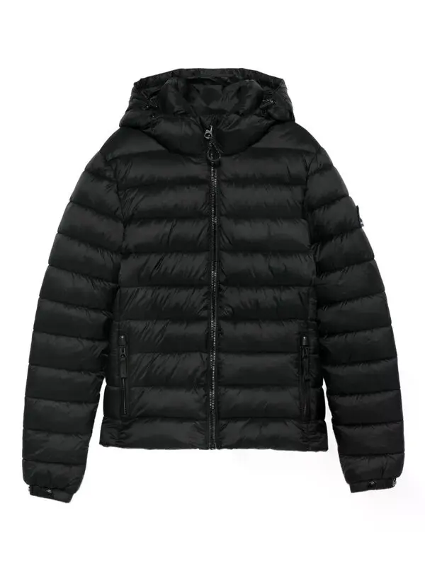 Superdry Hooded Padded Jacket - Black