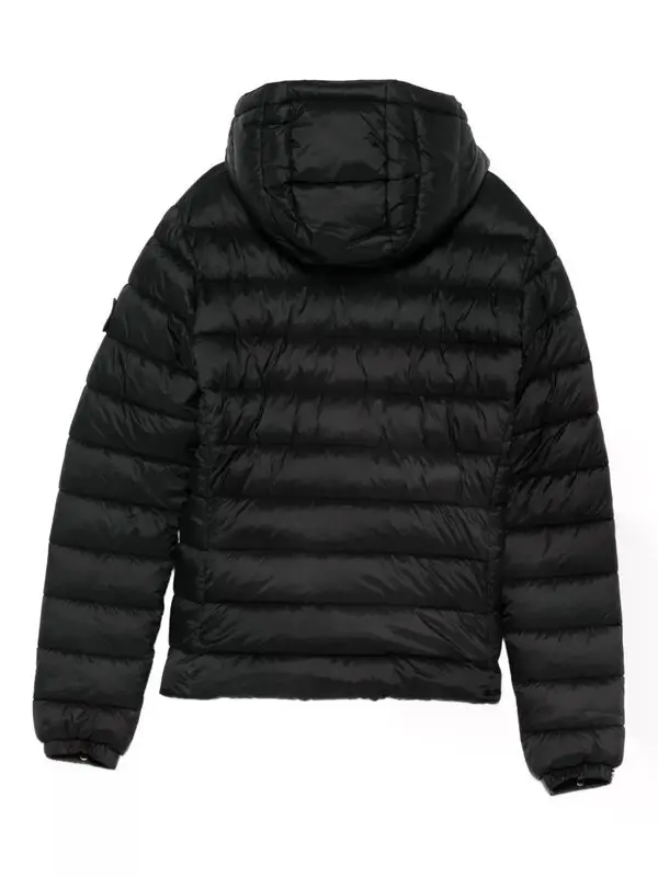 Superdry Hooded Padded Jacket - Black