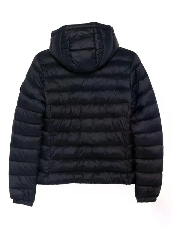 Superdry Hooded Puffer Jacket - Blue