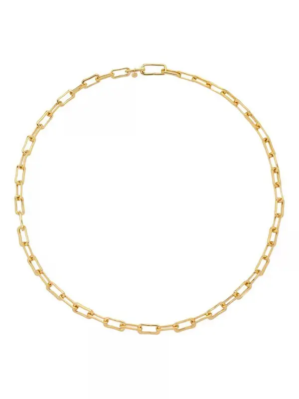 Monica Vinader Mini Chain Necklace - Gold