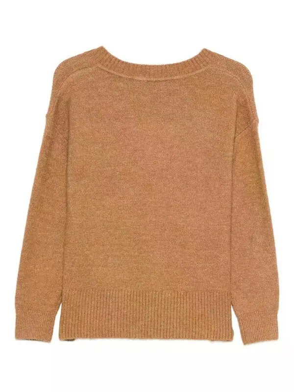 Superdry V-neck Sweater - Brown