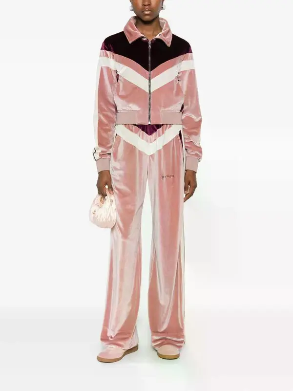 Palm Angels Colour-block Chenille Track Jacket