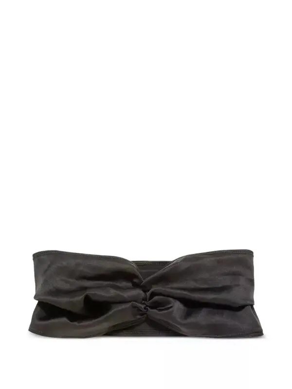 JENNIFER BEHR Norma Twisted Head Wrap - Black