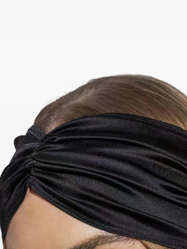 JENNIFER BEHR Norma Twisted Head Wrap - Black