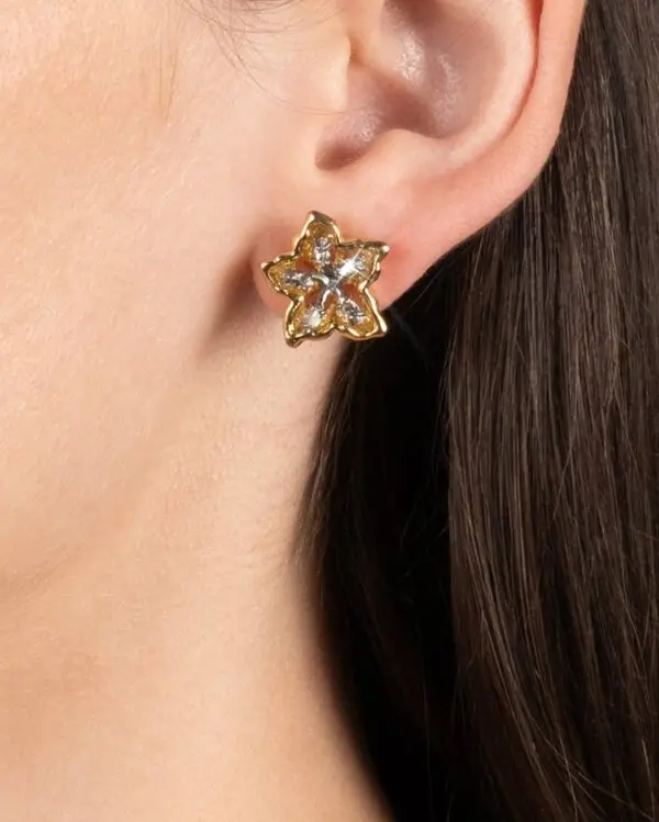 Alexis Bittar Jardin Stud Earrings - Gold