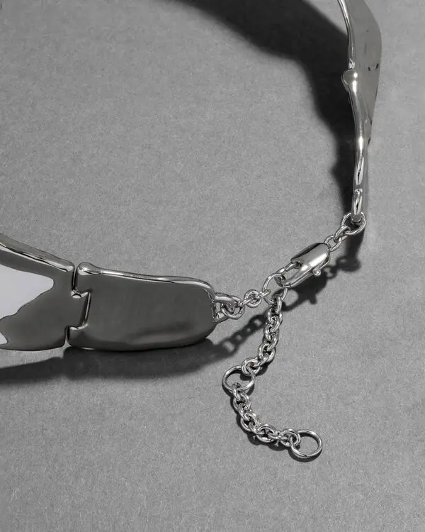 Alexis Bittar Molten Bonded Collar Necklace