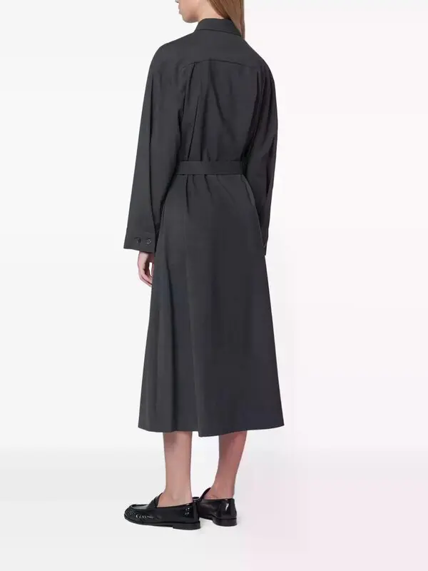 P.a.r.o.s.h Belted Midi Shirt Dress