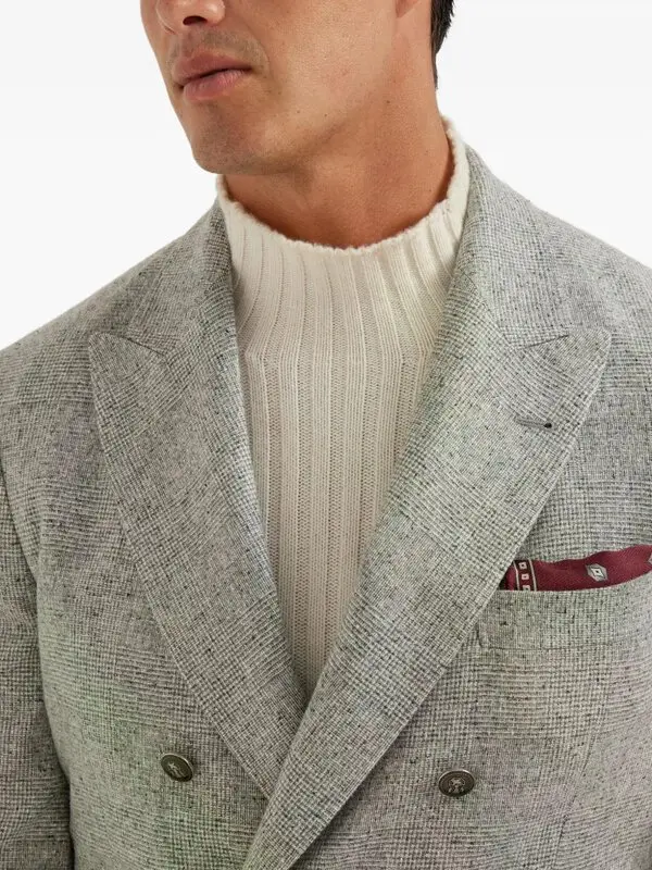 Brunello Cucinelli Prince Of Wales Blazer