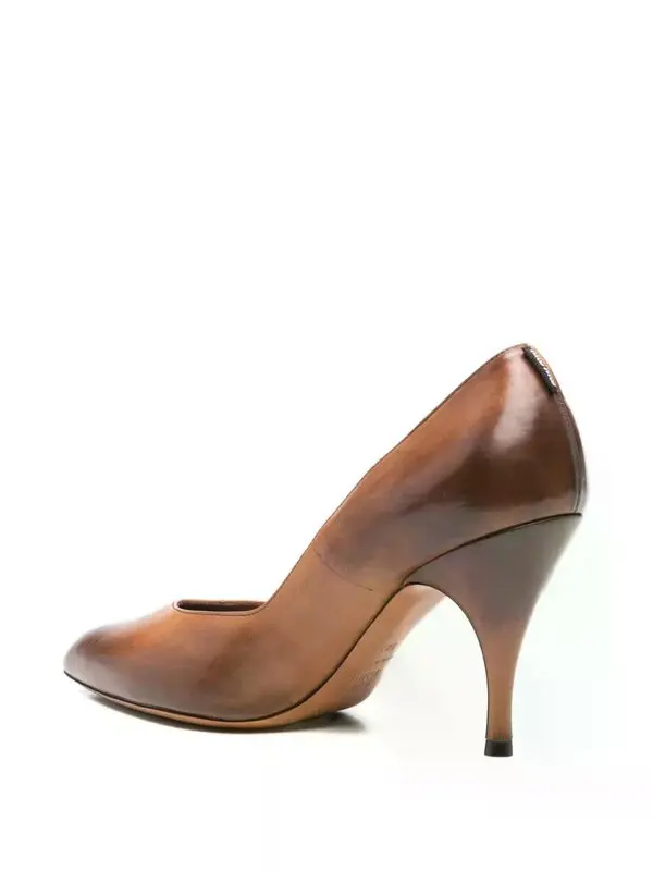 Miu Miu Leather Pumps - Brown