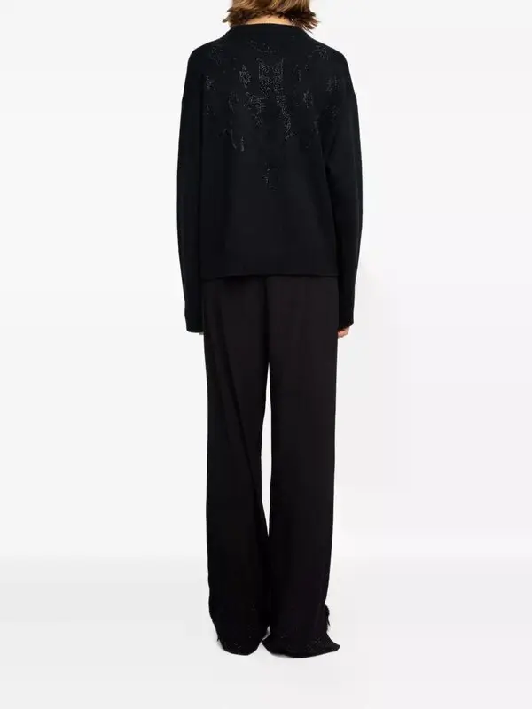 Zadig&Voltaire Markuz Sweater With Western Rhinestones
