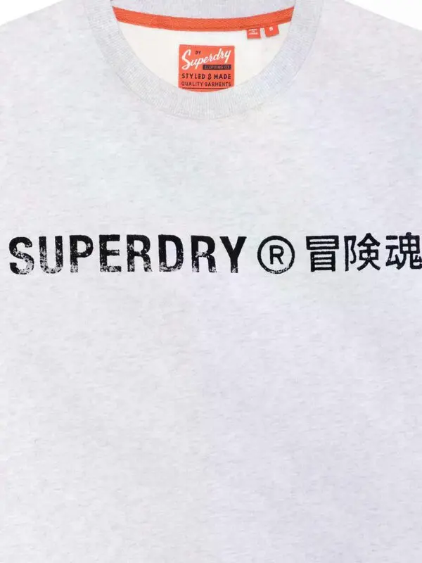 Superdry Logo-print Crewneck Sweatshirt
