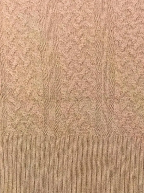 Max Mara Cable-knit Balaclava