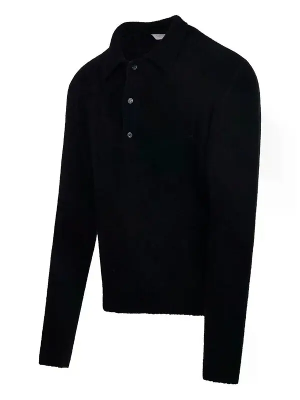 DIANA STUDIO Wool-blend Polo Shirt