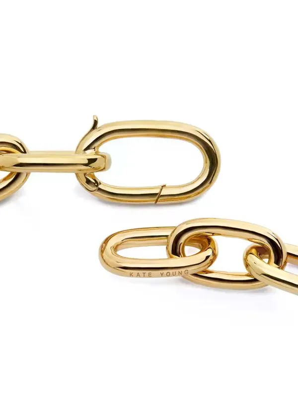Monica Vinader Kate Young Bold Link Bracelet