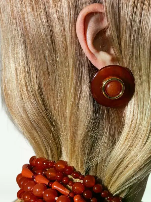 JENNIFER BEHR Devon Plated Earrings