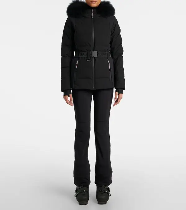 YVES SALOMON Ski Jacket 64cm - Black